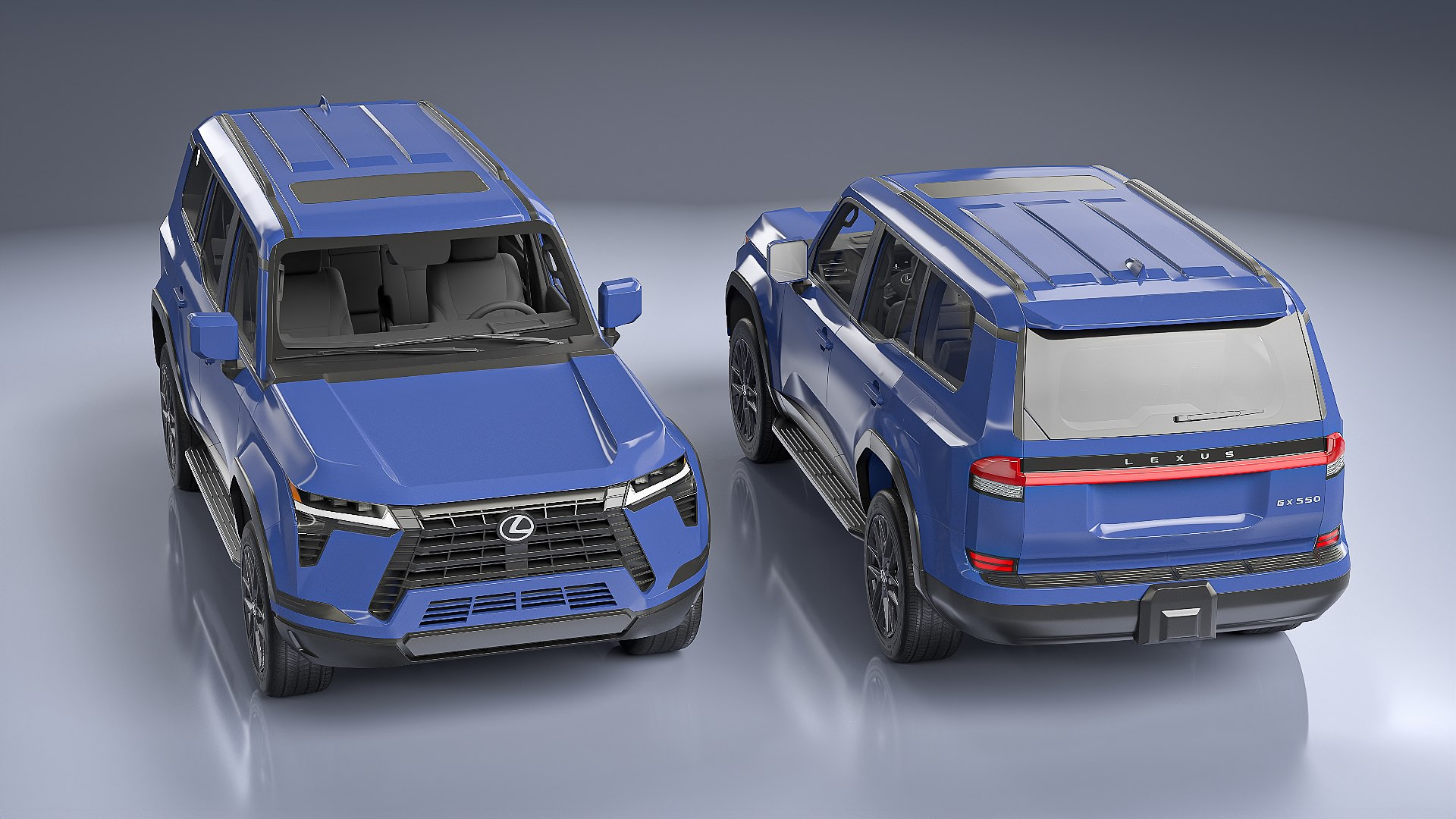 Lexus GX 550 SUV Nightfall Mica Blue 3D - TurboSquid 2327341