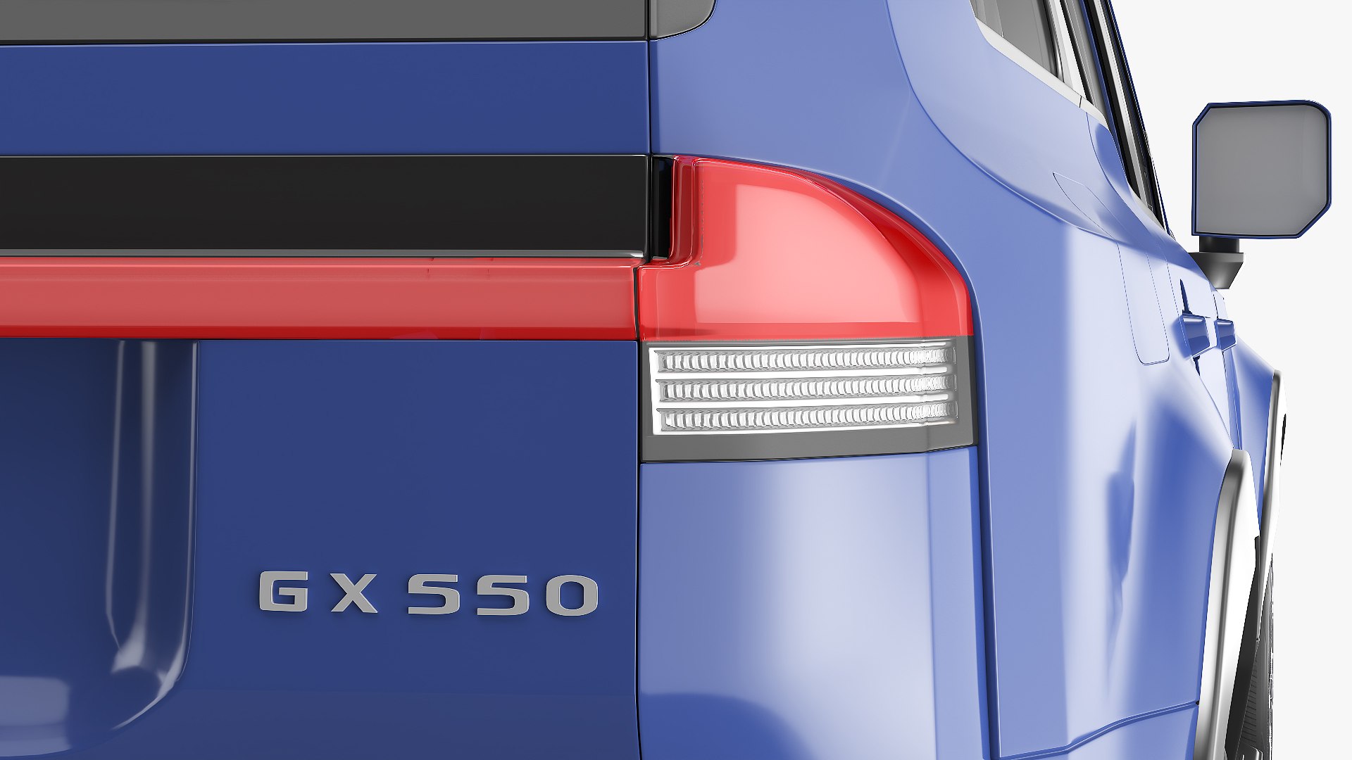 Lexus GX 550 SUV Nightfall Mica Blue 3D - TurboSquid 2327341