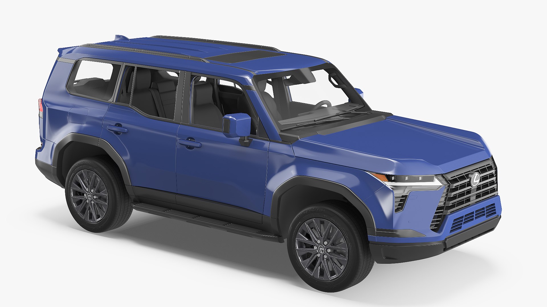 Lexus GX 550 SUV Nightfall Mica Blue 3D - TurboSquid 2327341