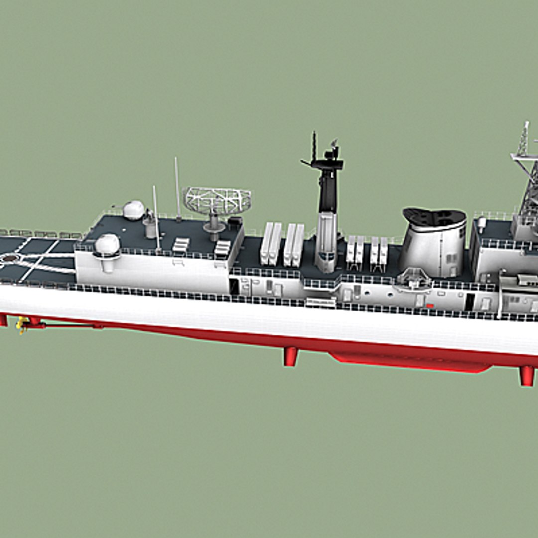 3d type 052 luhu class
