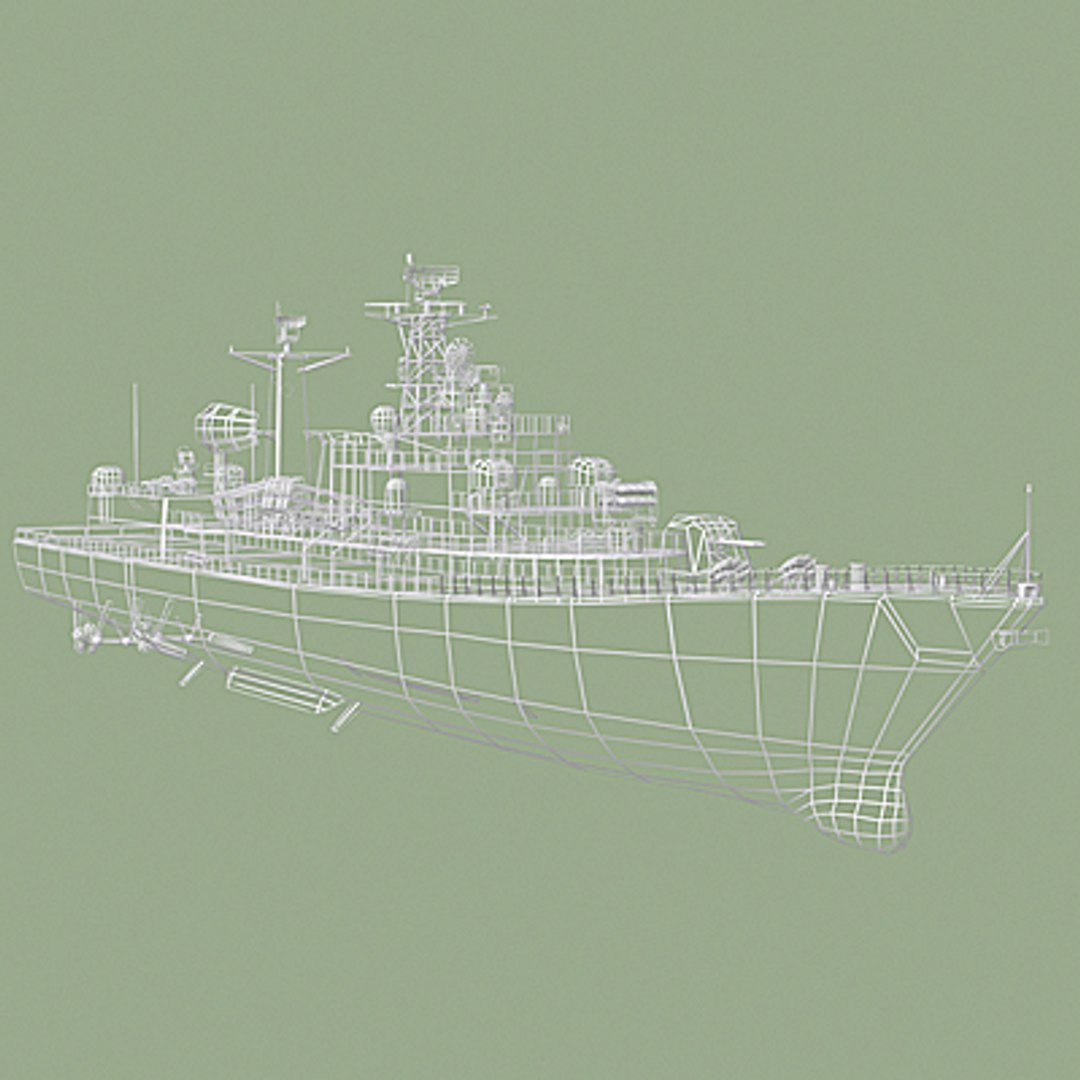 3d type 052 luhu class