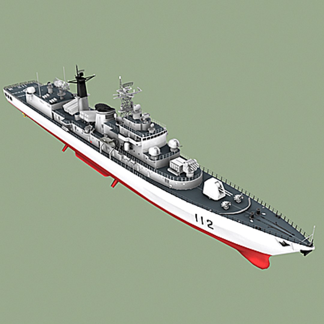3d type 052 luhu class