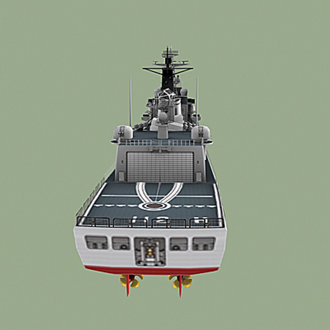 3d type 052 luhu class