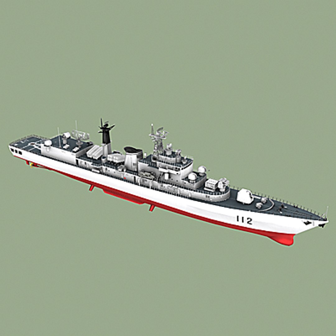 3d type 052 luhu class