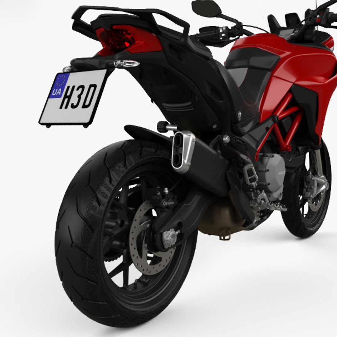 3D ducati multistrada 950 - TurboSquid 1486358