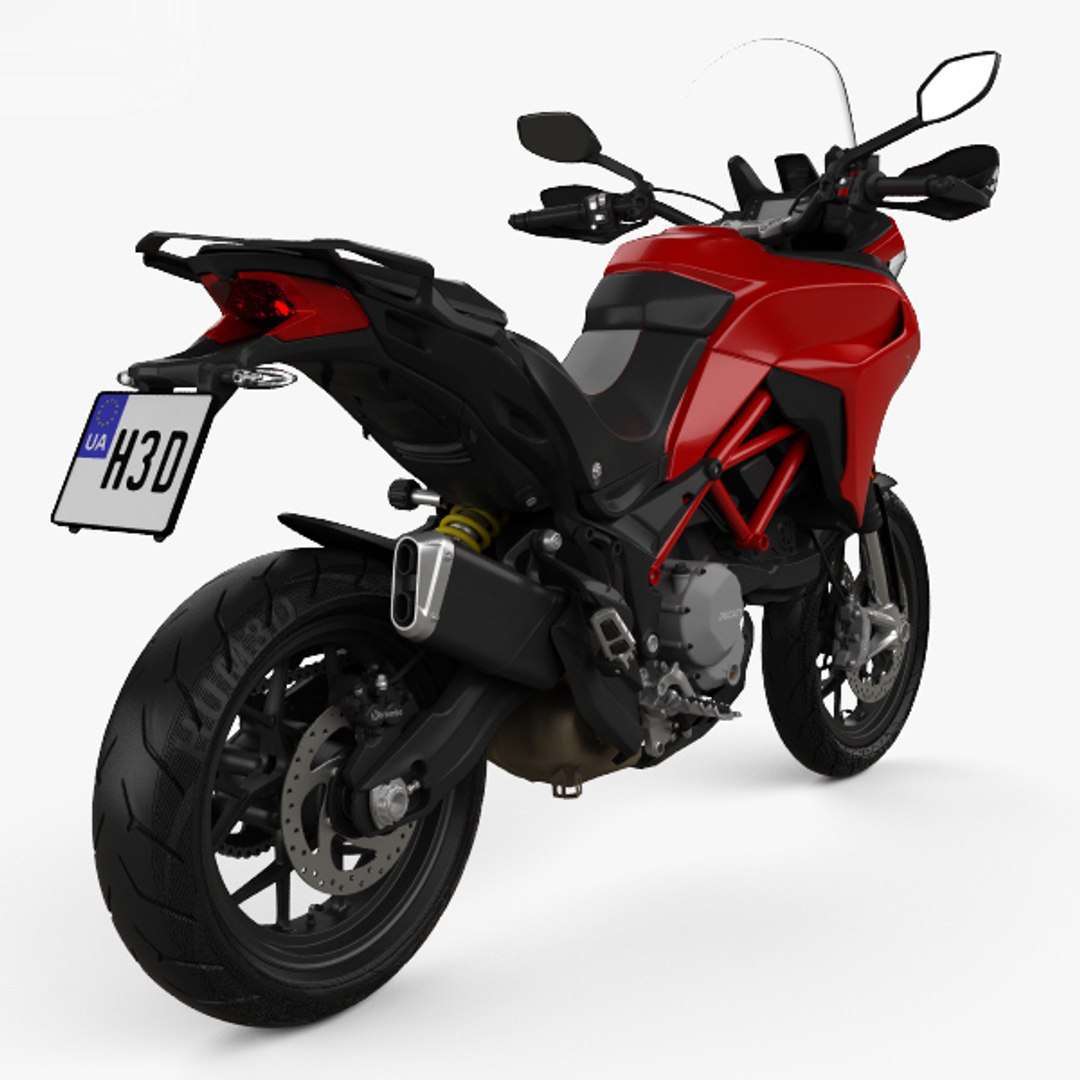 3D ducati multistrada 950 - TurboSquid 1486358