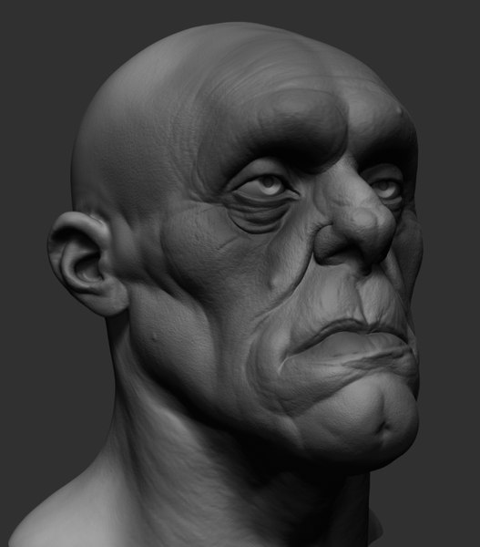 3D alien reference ztl - TurboSquid 1300973