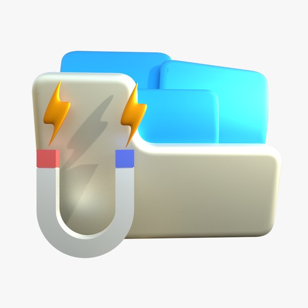 3D File Folder 3D Low Poly Icon model - TurboSquid 1908565