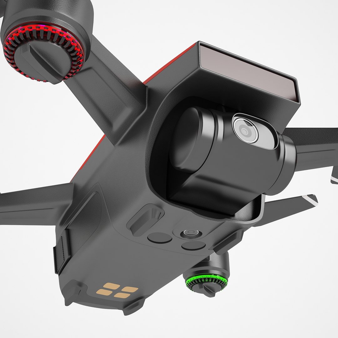 Dji Spark 3D Model - TurboSquid 1340061