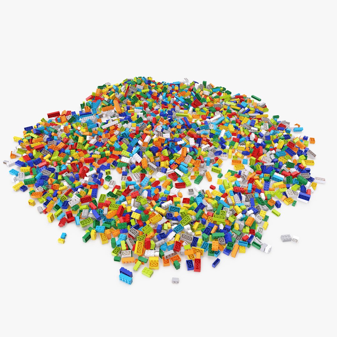 Lego Bricks 3D Model - TurboSquid 1355731