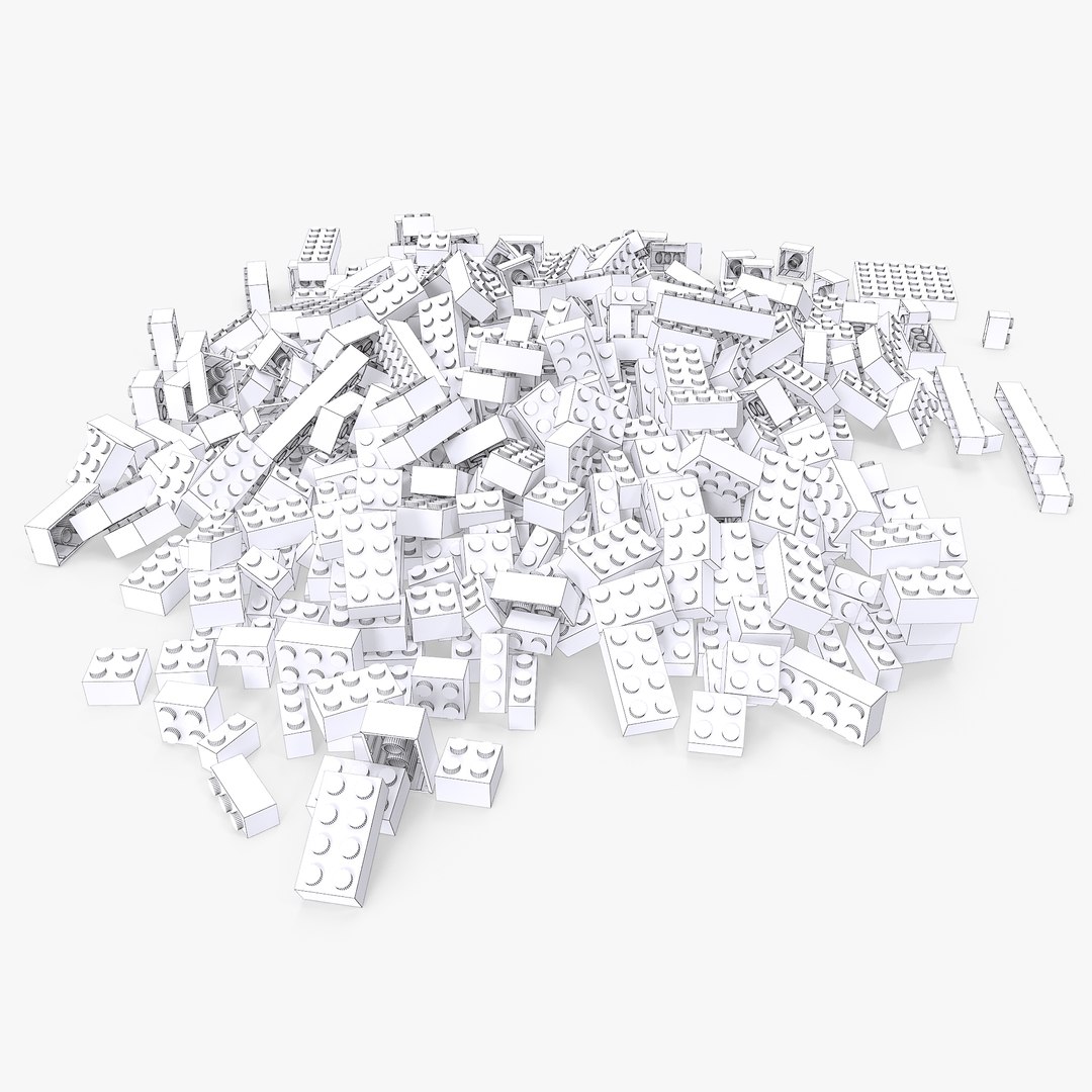 Lego Bricks 3D Model - TurboSquid 1355731