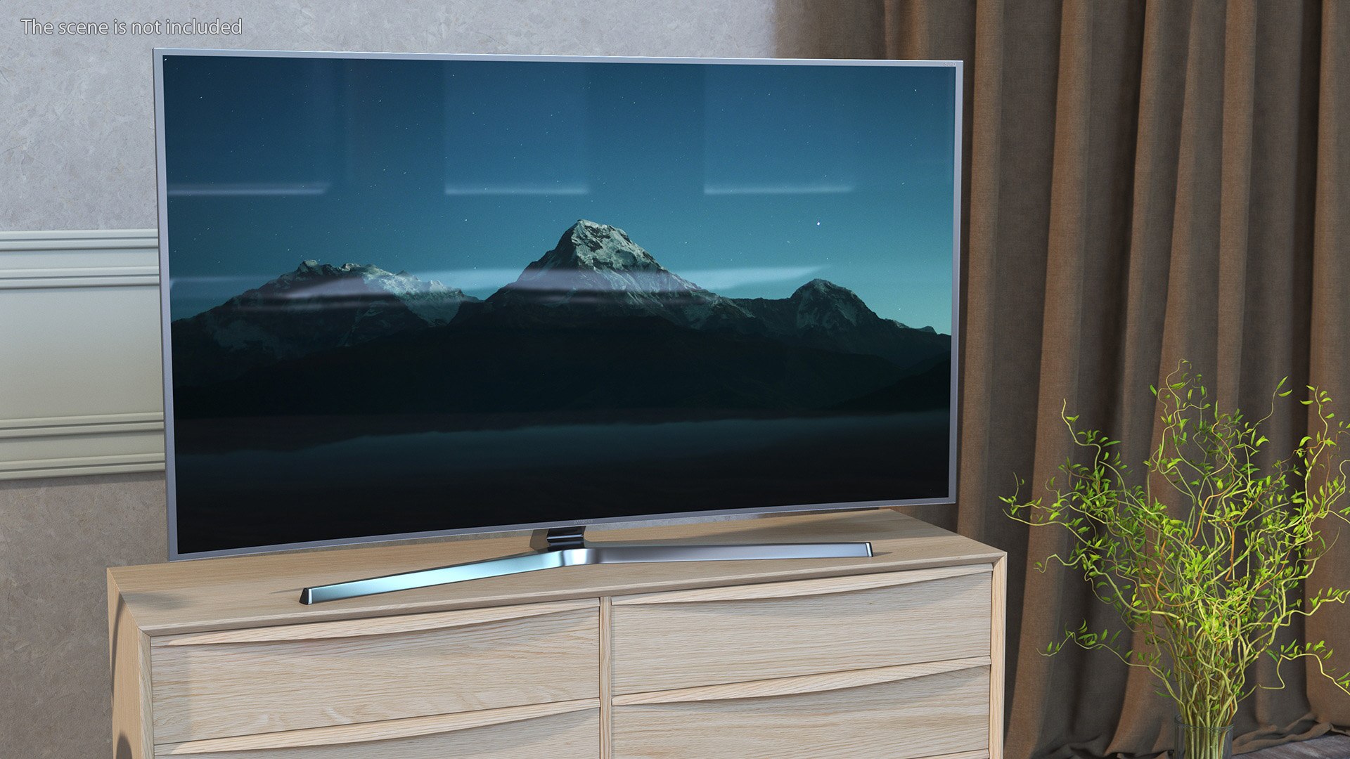 3D Samsung SUHD 4K Television - TurboSquid 2220143