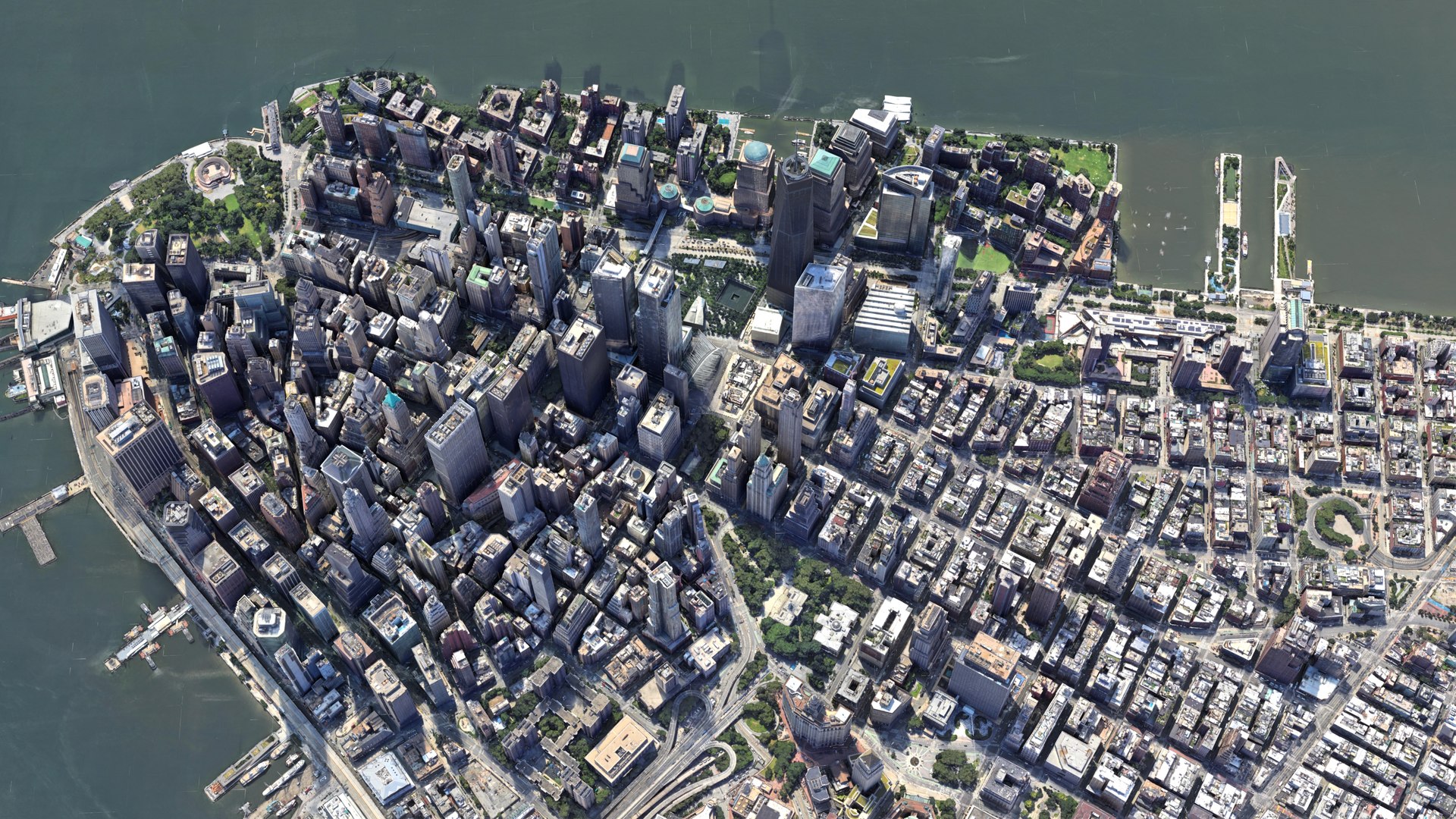 Lower Manhattan 3D Model - TurboSquid 2373176