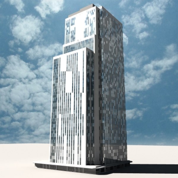 3d model skyscraper