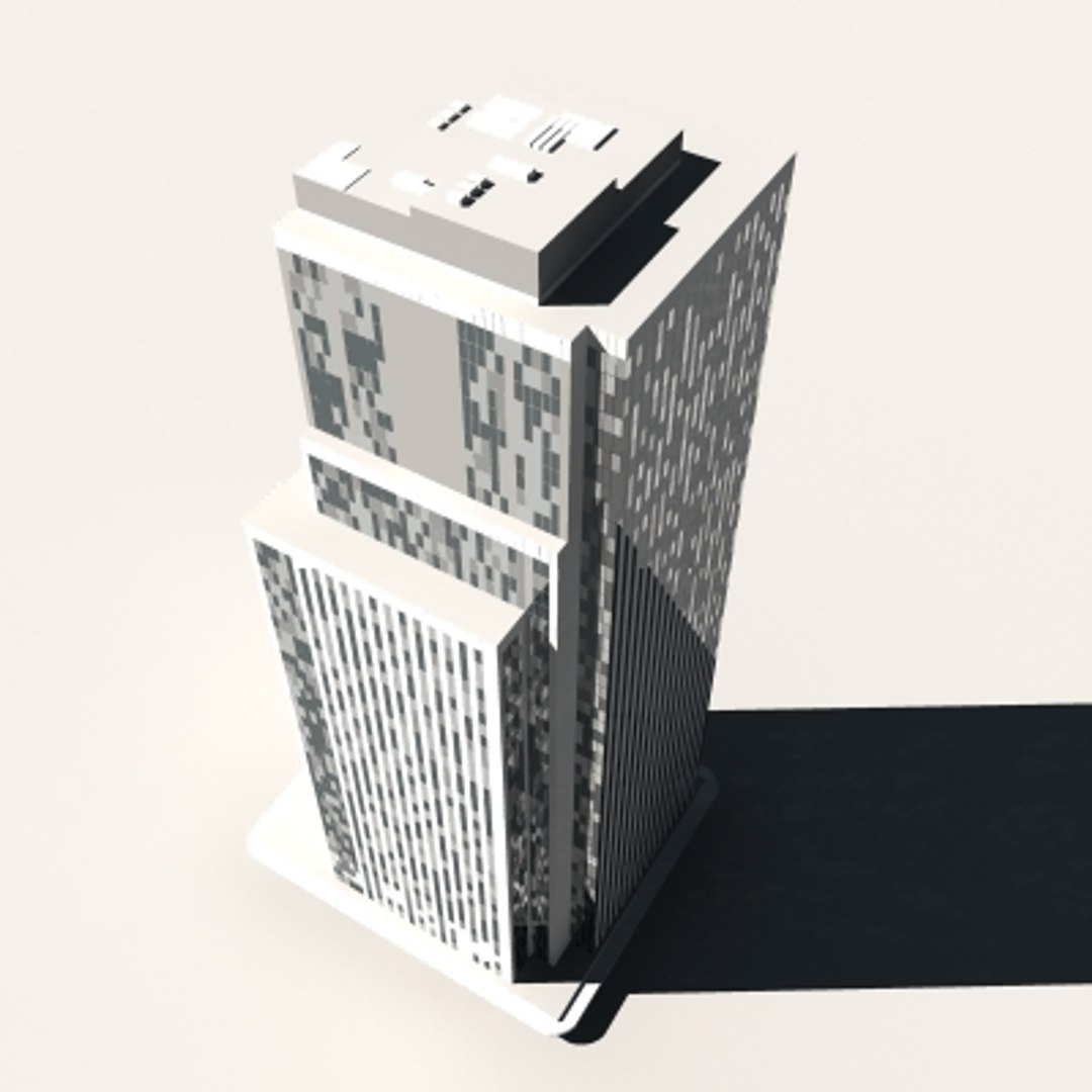 3d model skyscraper