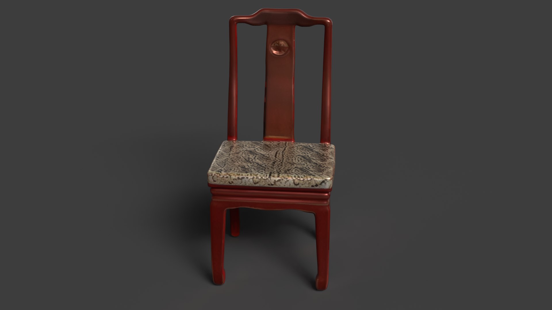 Chinese Wooden Chair 3D Model - TurboSquid 2310623