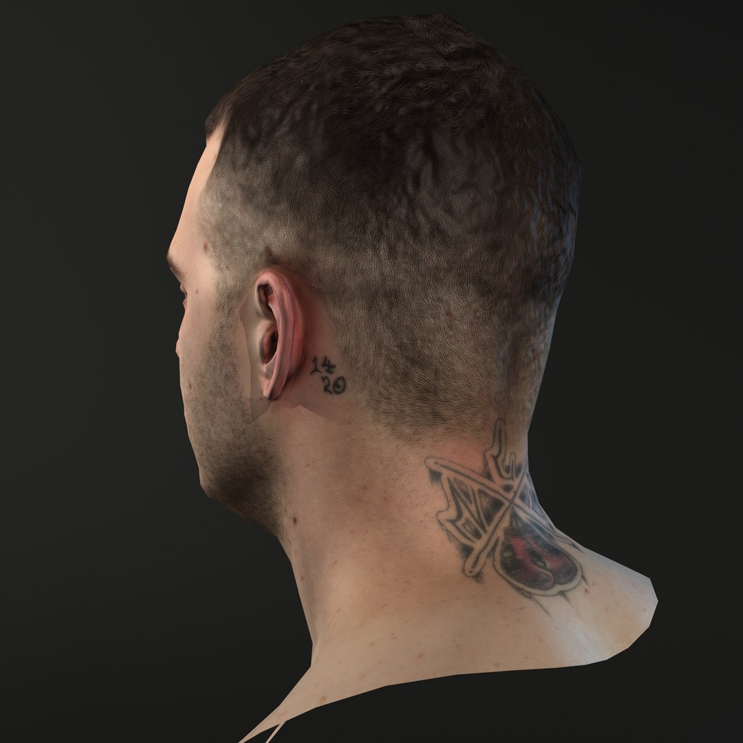 3D Male Head - Steven - TurboSquid 1251304