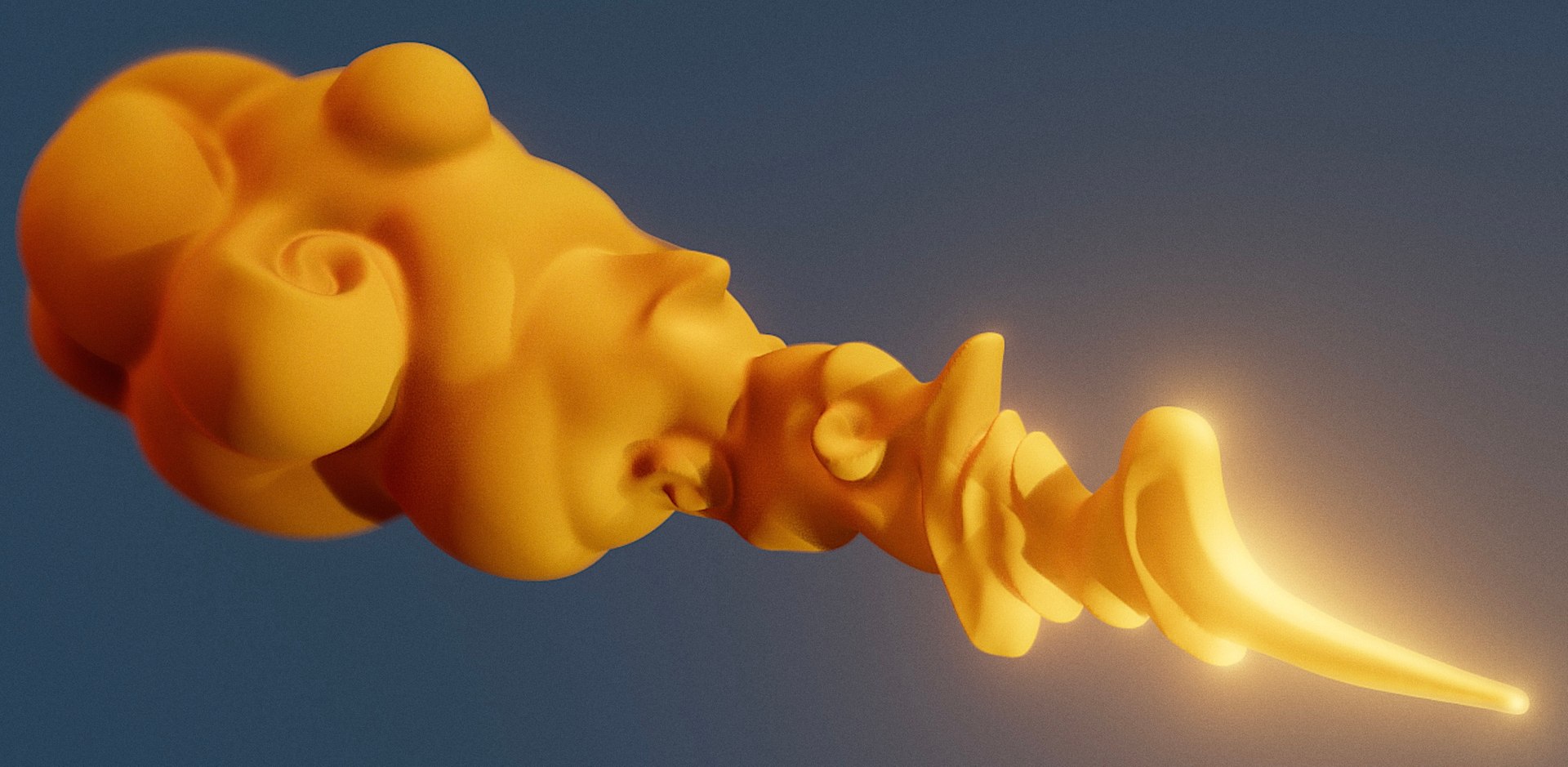 3D Model Miniature Flamethrower Flame - TurboSquid 2253267