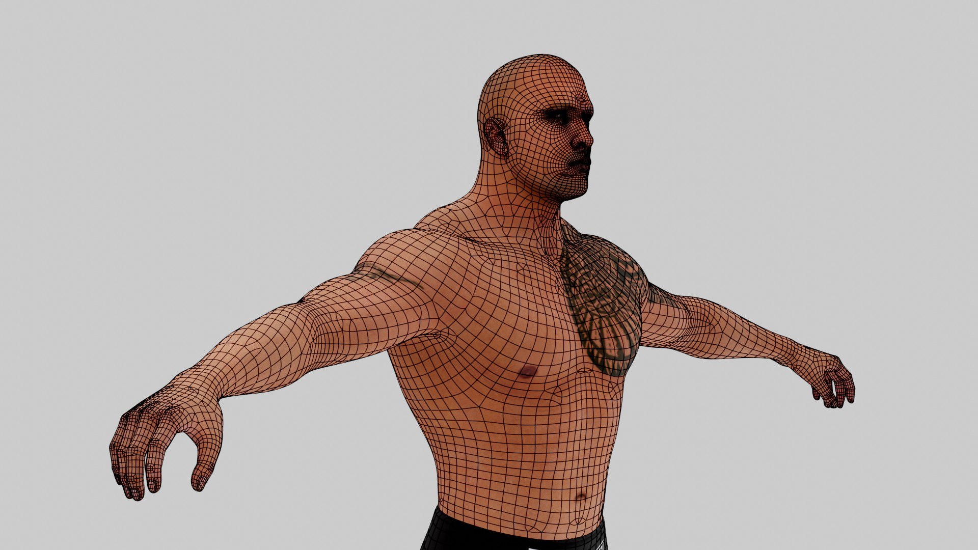 3D The Rock WWE Champion Model - TurboSquid 2116155