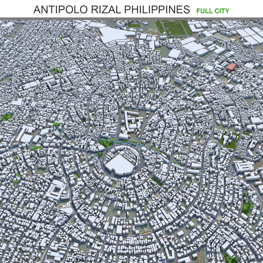 Antipolo Rizal Philippines 3D Model - TurboSquid 2084608