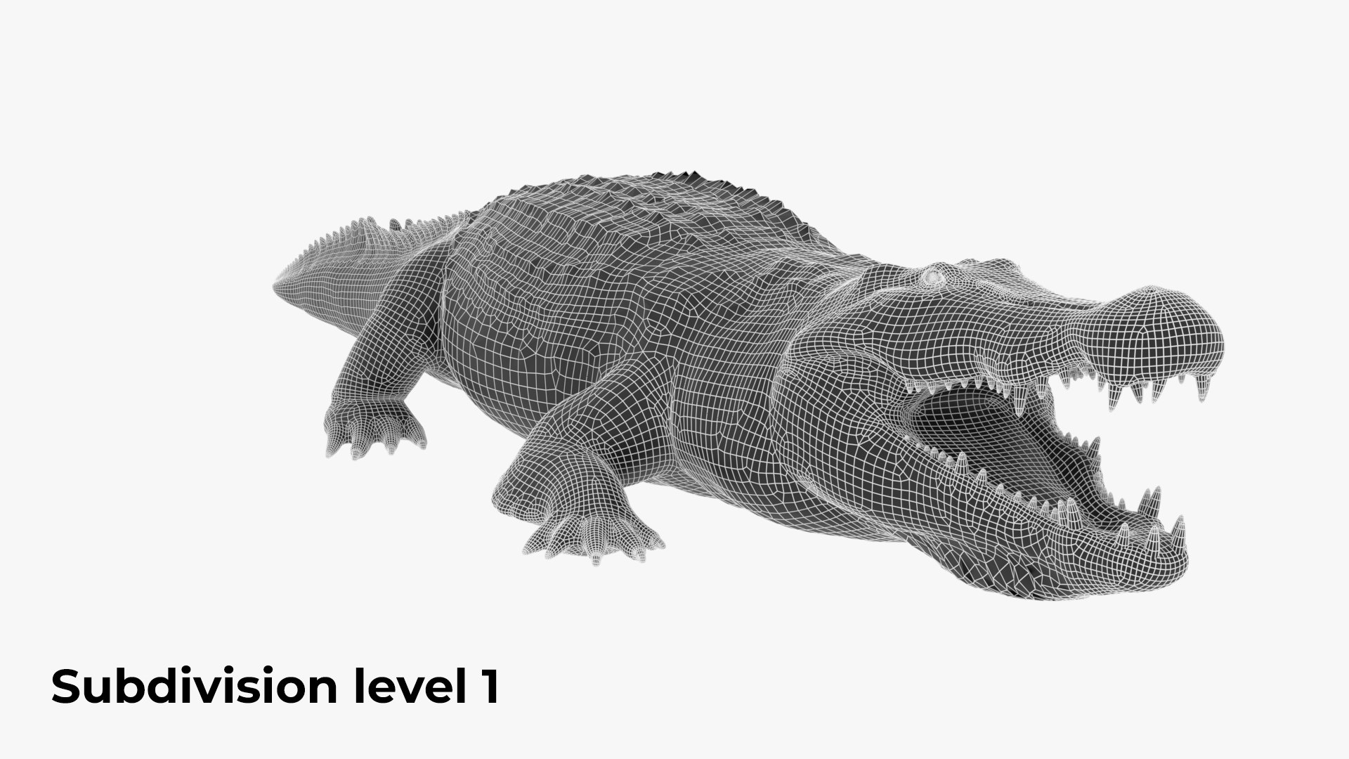 3D Realistic Crocodile Model: Rigged - TurboSquid 1466376