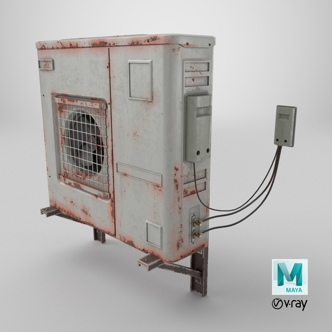 Air Conditioner 3D - TurboSquid 2314766