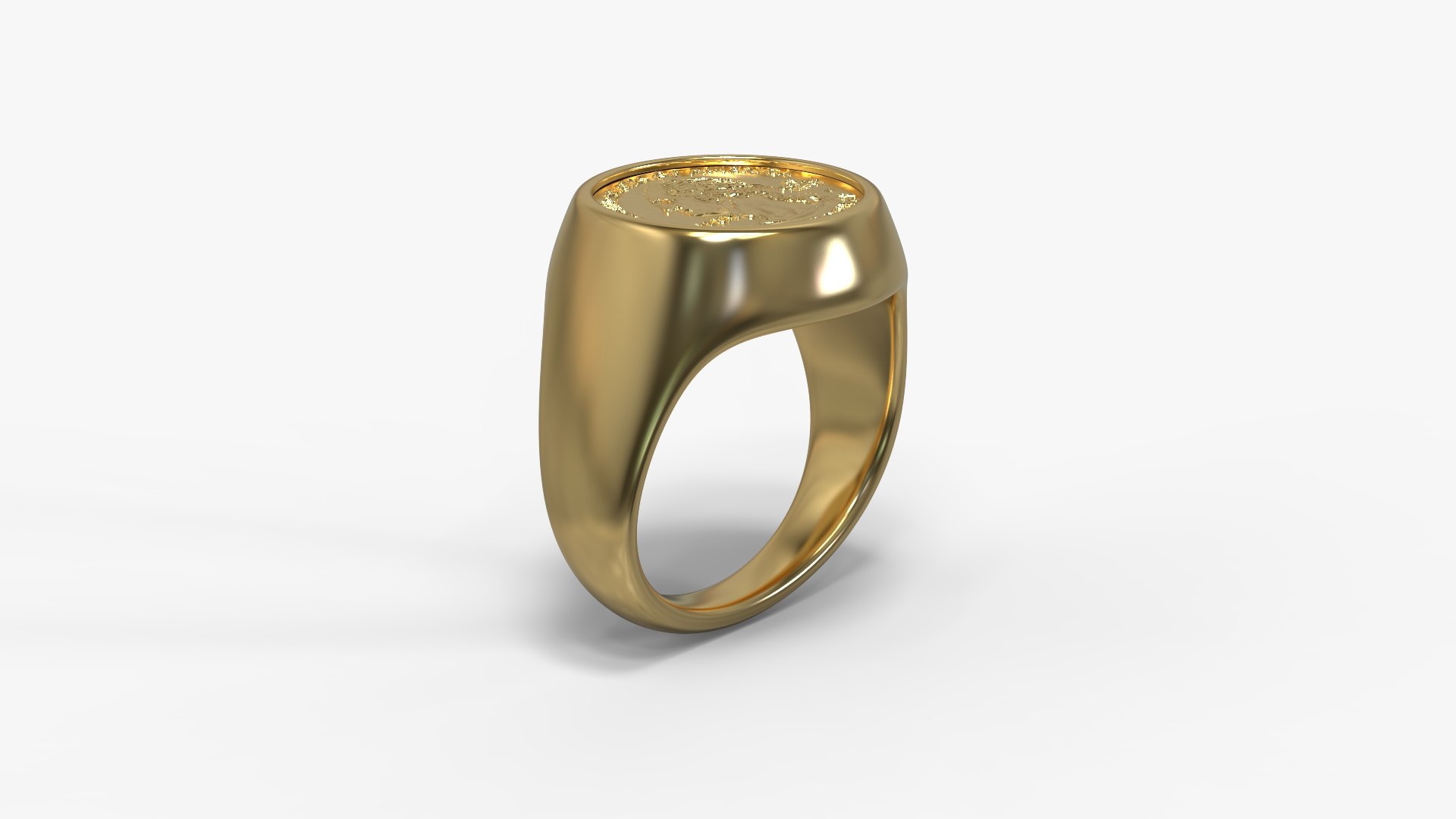 3D Gold Ring Model - TurboSquid 1765544