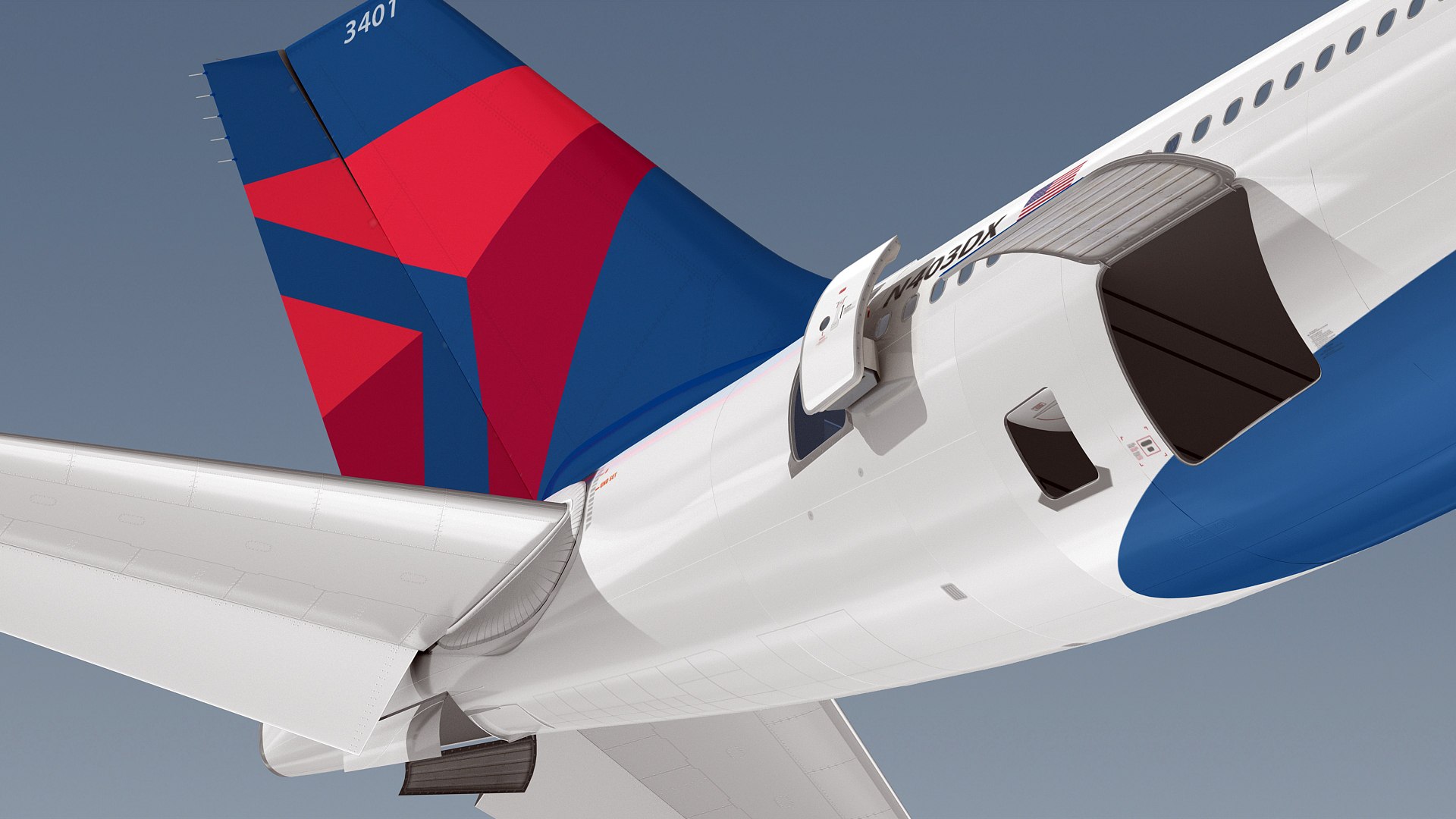 Airbus A330neo Delta Air Lines 3D Model - TurboSquid 1956604