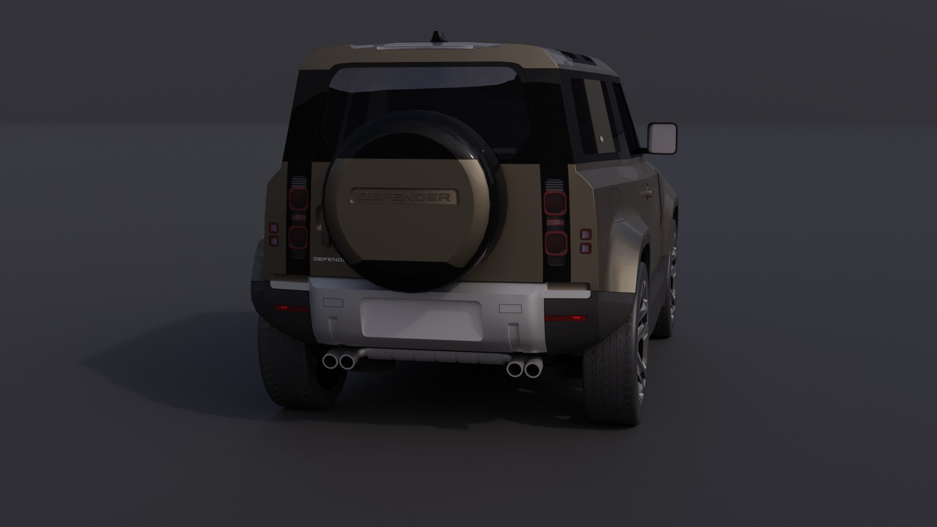 Land Rover Defender 90 3D Model - TurboSquid 2360444