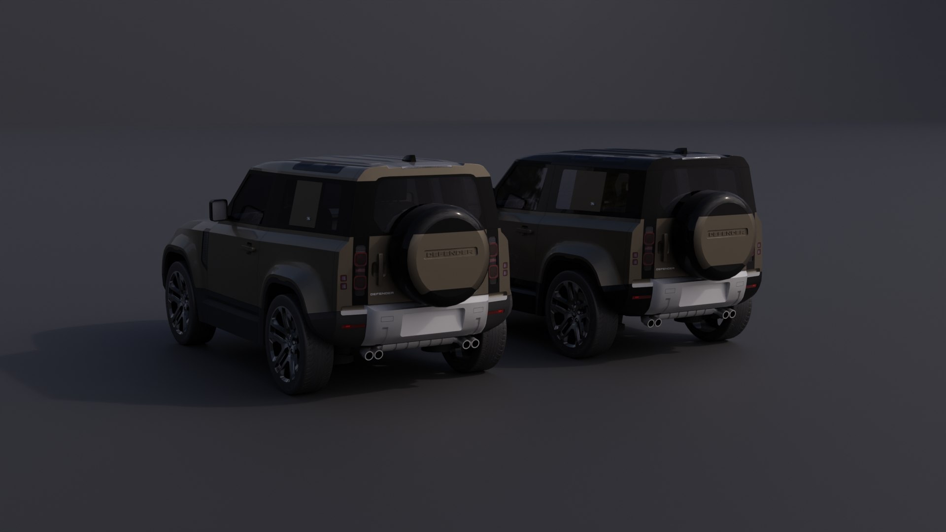 Land Rover Defender 90 3D Model - TurboSquid 2360444