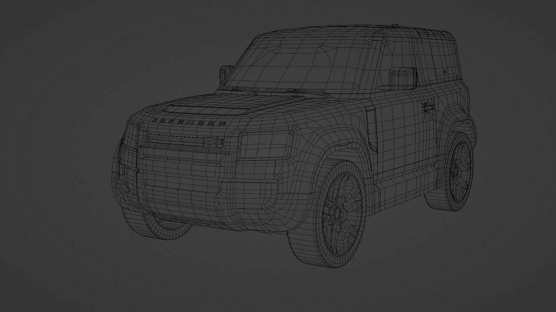 Land Rover Defender 90 3D Model - TurboSquid 2360444