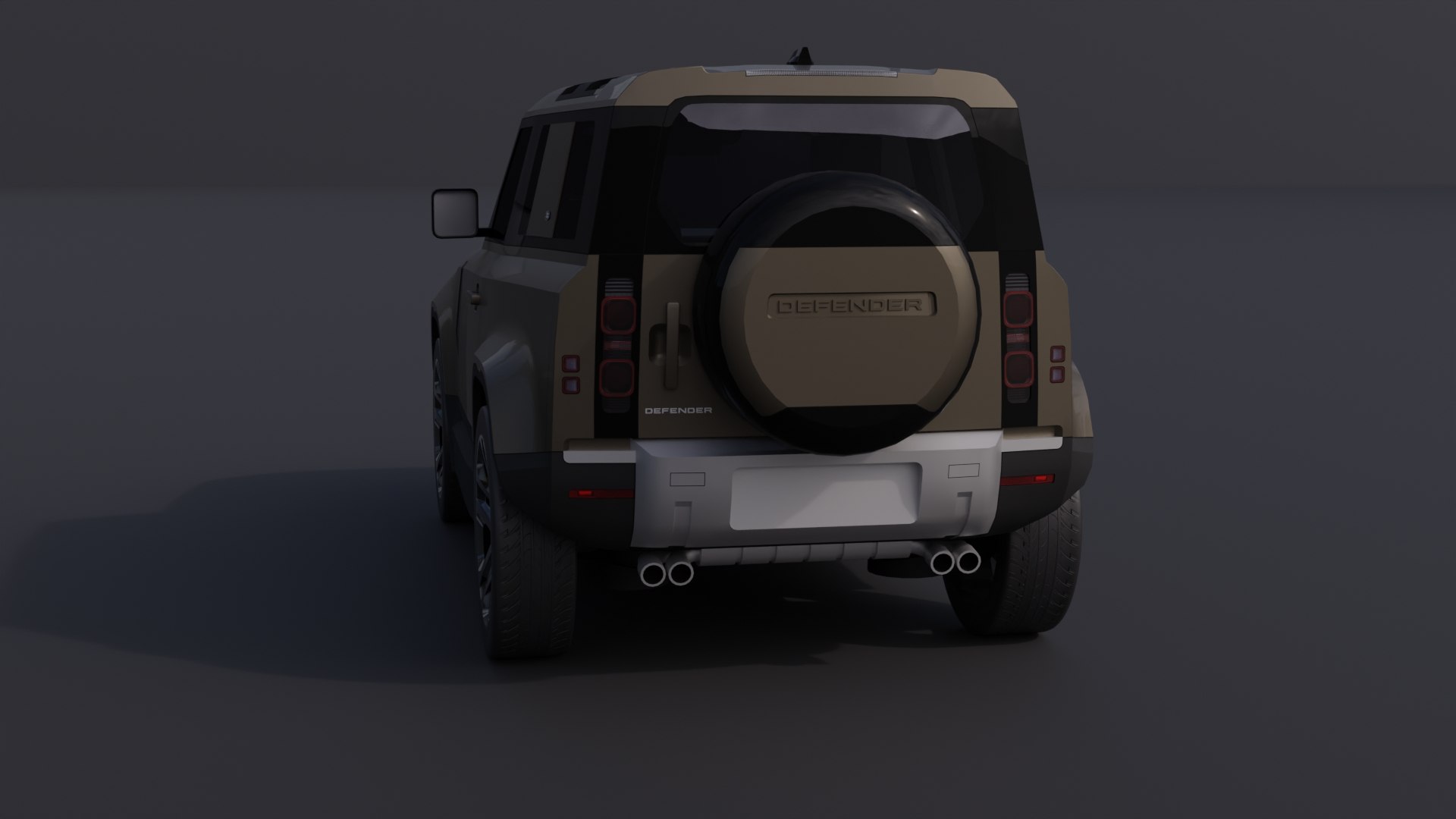 Land Rover Defender 90 3D Model - TurboSquid 2360444