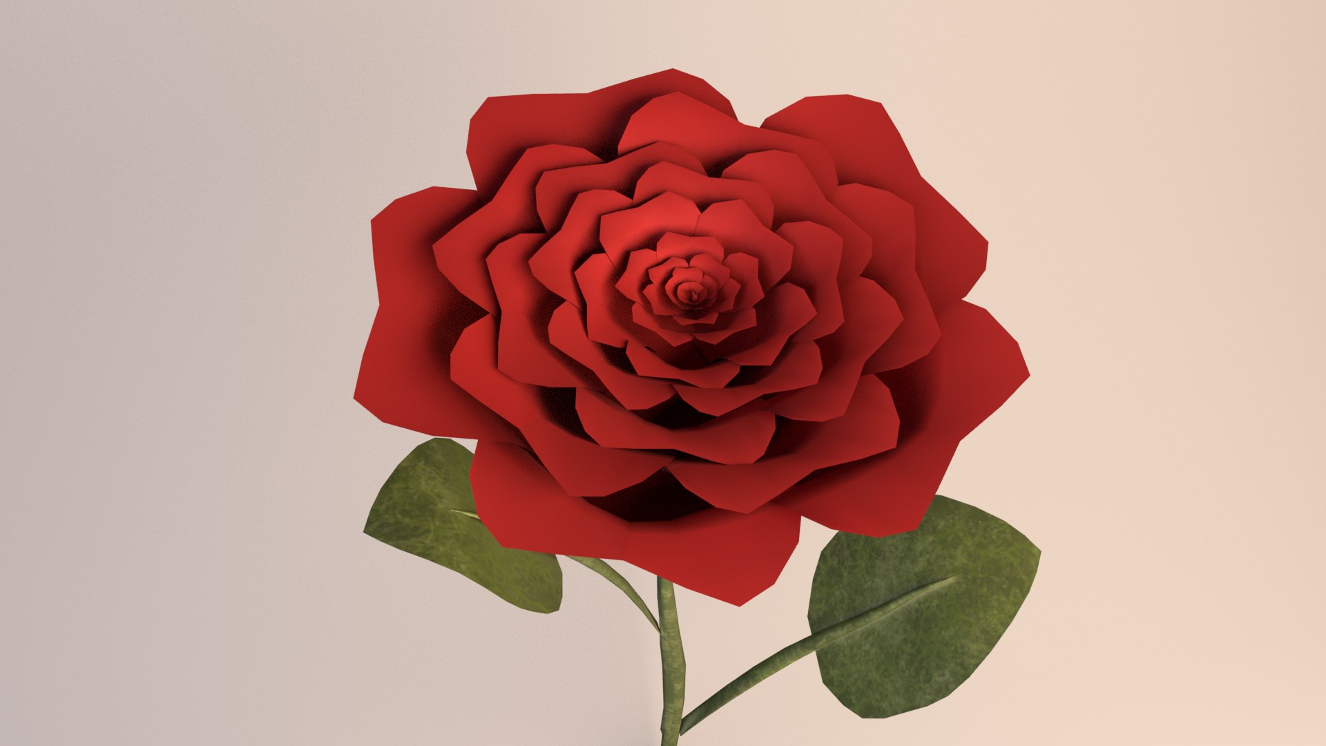 Free Red Rose 3D Model - TurboSquid 1576847