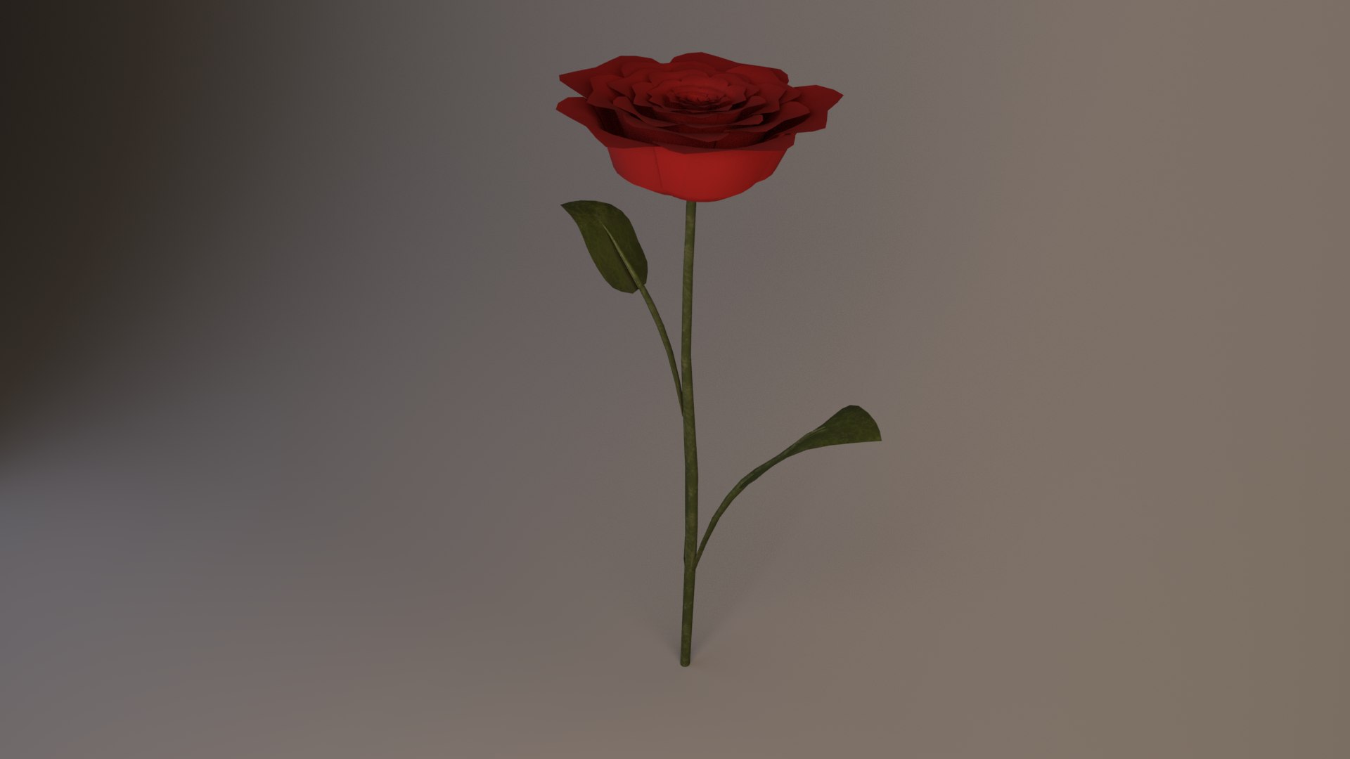 Free Red Rose 3D Model - TurboSquid 1576847