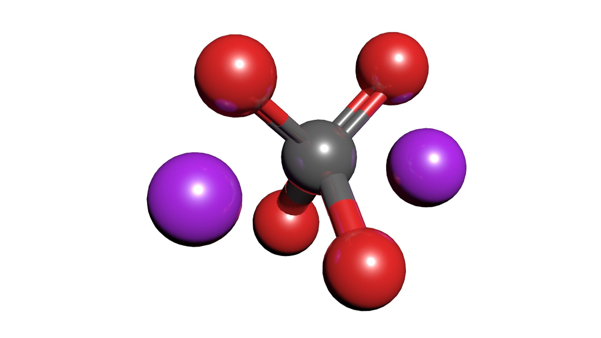 modèle 3D de Potassium chromate Modèle 3D K2CrO4 - TurboSquid 1426460
