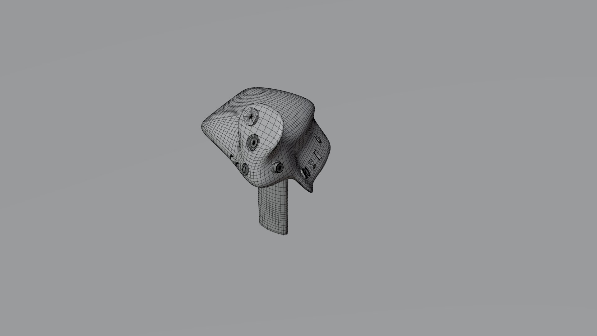 Throttle Grip For Fighter Jet 3D Model - TurboSquid 1829225