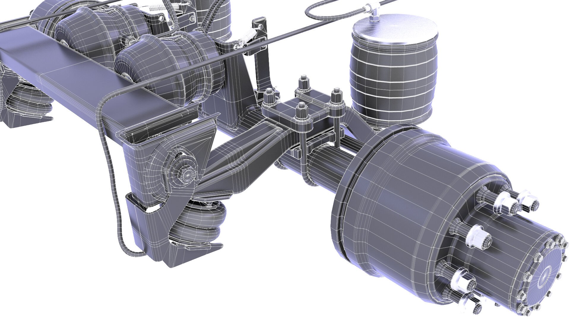 3D Suspension Brake Drum - TurboSquid 1585571