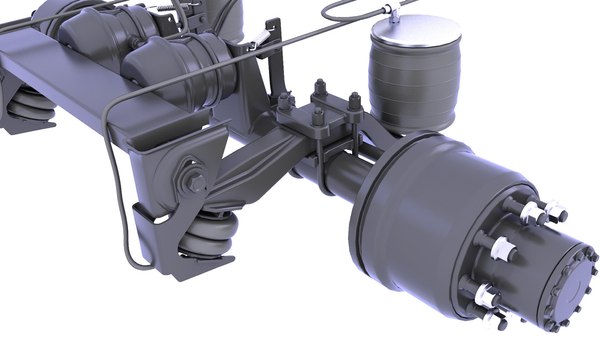 3D suspension leaf spring model - TurboSquid 1578393