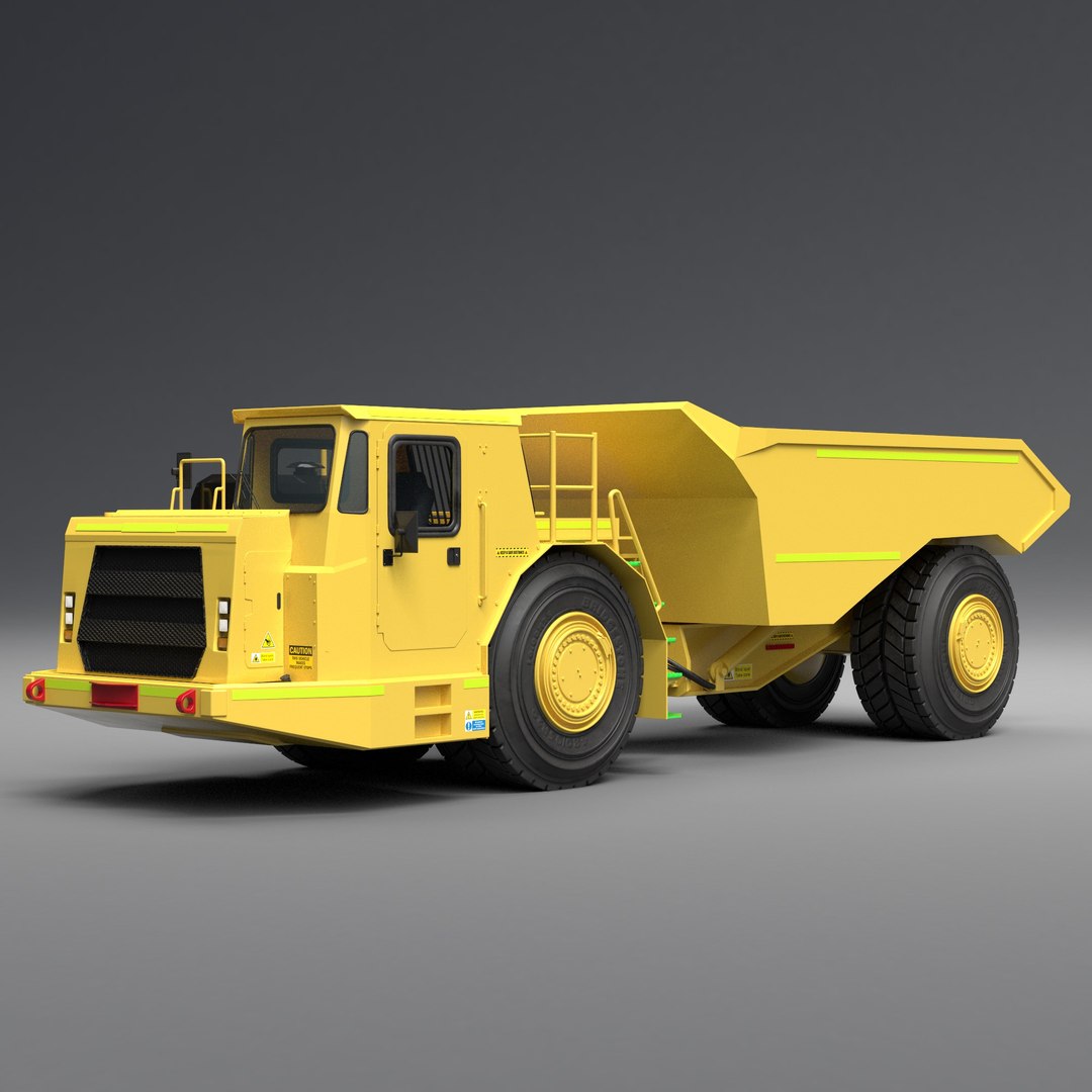 3D Mining Truck Set - TurboSquid 2333594