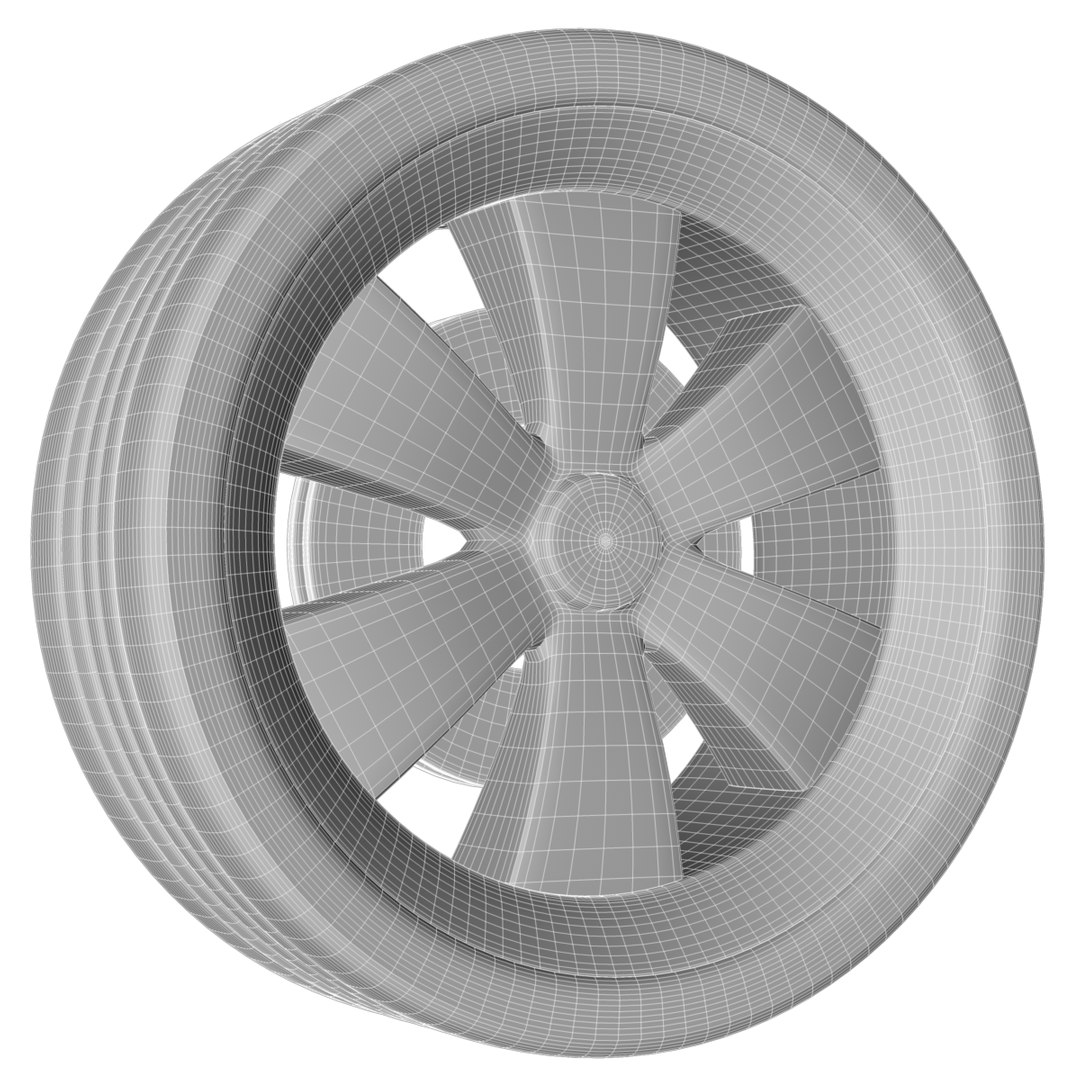3d Model Of Wheel Ttzz Rim