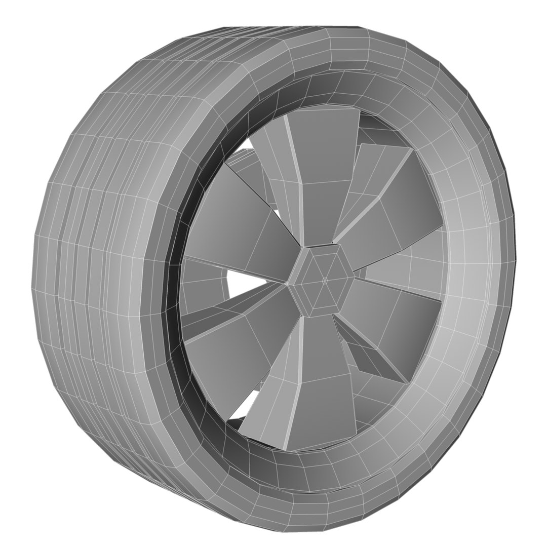 3d Model Of Wheel Ttzz Rim