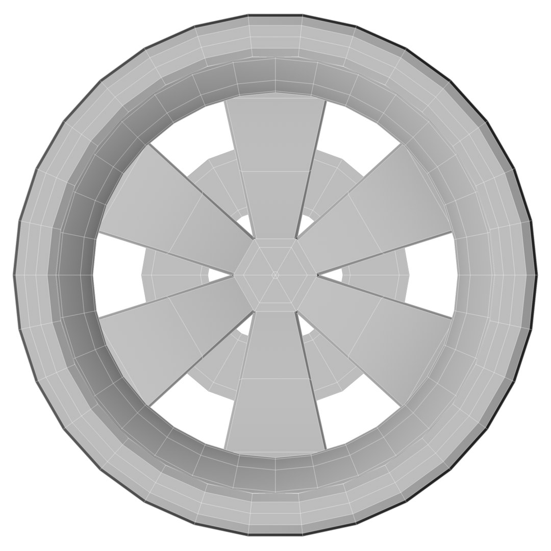 3d Model Of Wheel Ttzz Rim