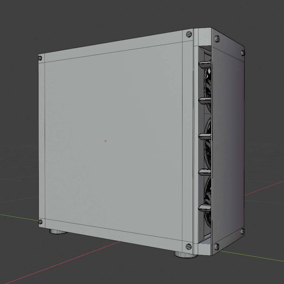 PC Gamer model - TurboSquid 1989084
