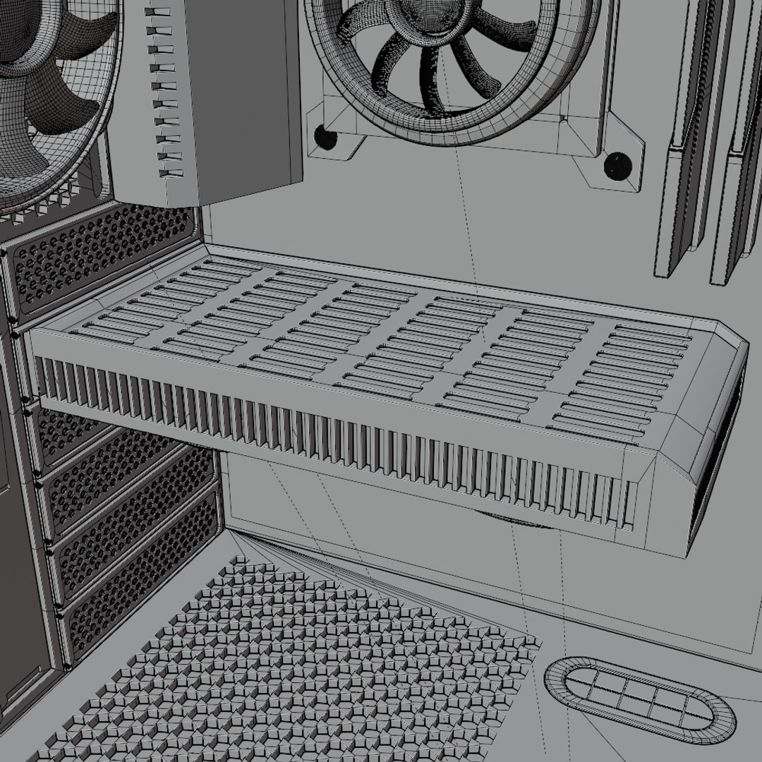 PC Gamer model - TurboSquid 1989084
