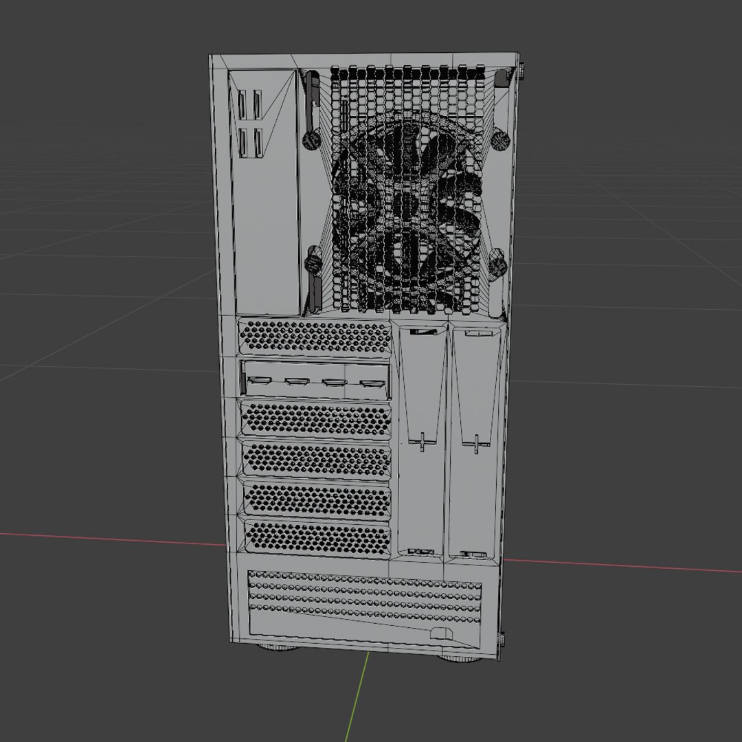 PC Gamer model - TurboSquid 1989084