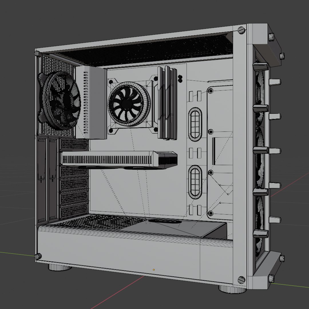 PC Gamer model - TurboSquid 1989084