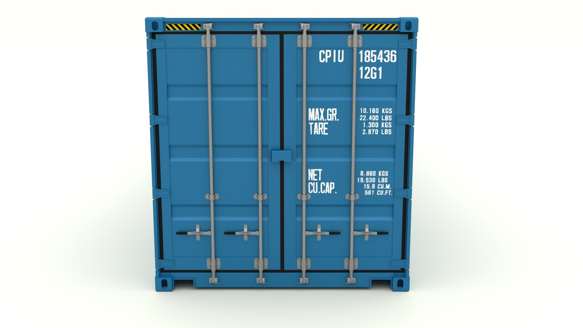 Shipping Container Obj