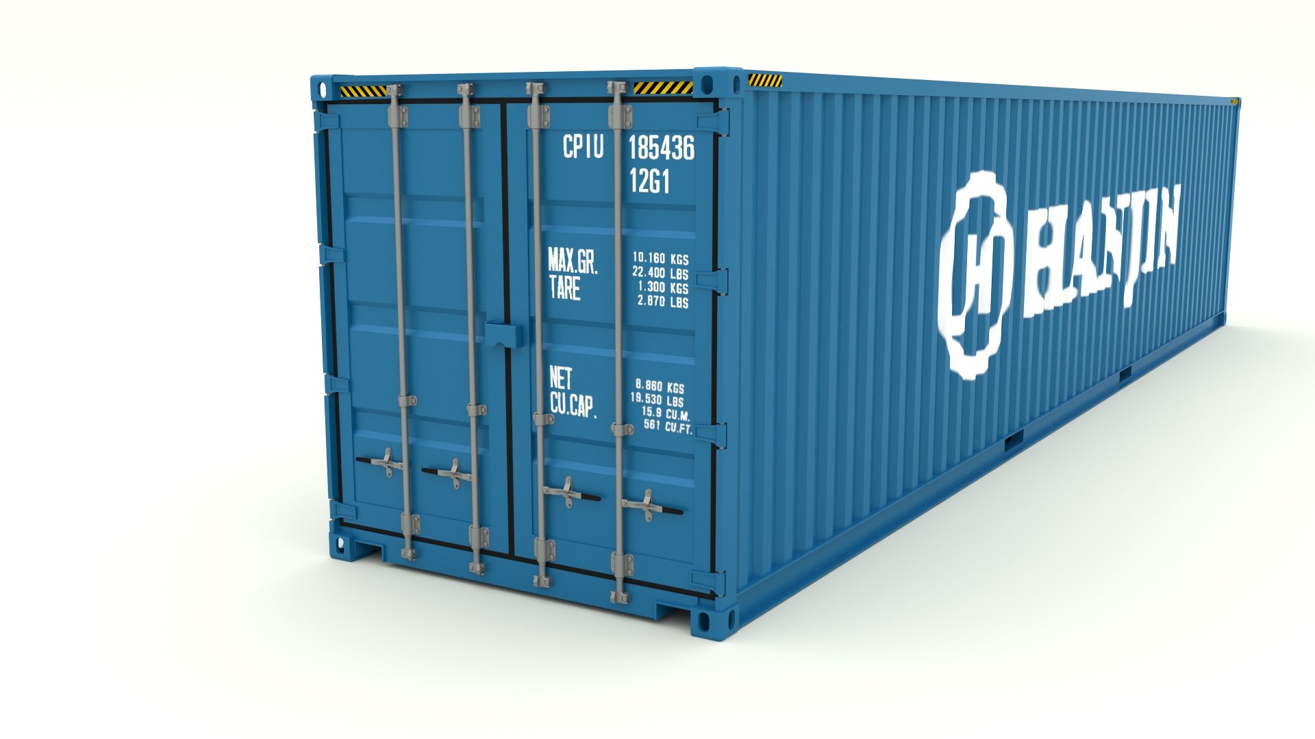 Shipping Container Obj