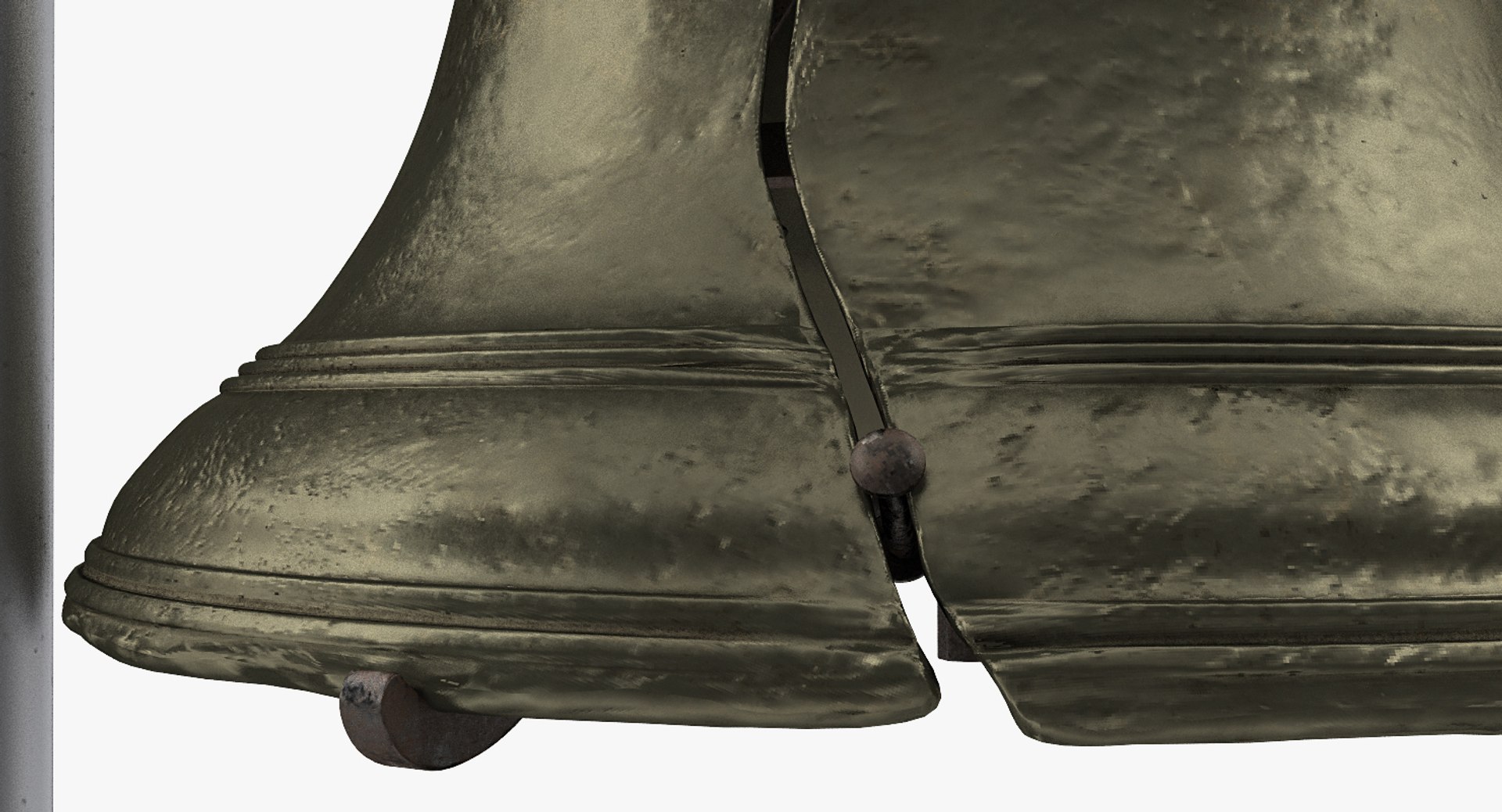 3D Model Independence Hall Liberty Bell - TurboSquid 1423781