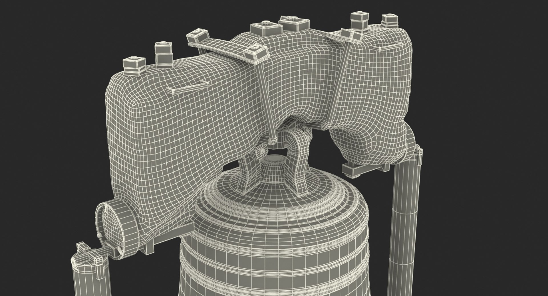 3D model independence hall liberty bell - TurboSquid 1423781